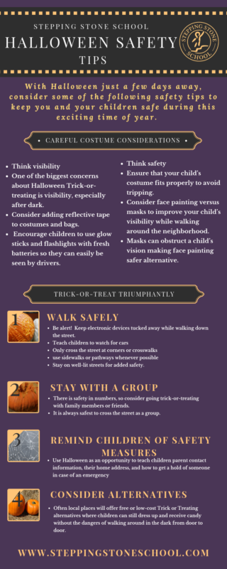 Halloween Safety | Stepping Stone School