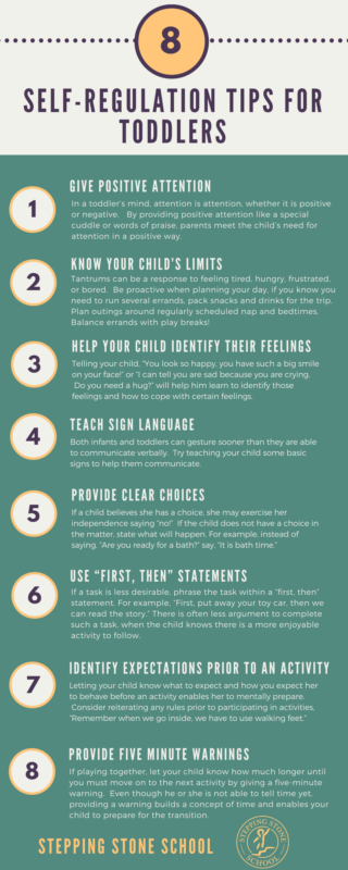 Self-Regulation Tips for Toddlers | Stepping Stone School